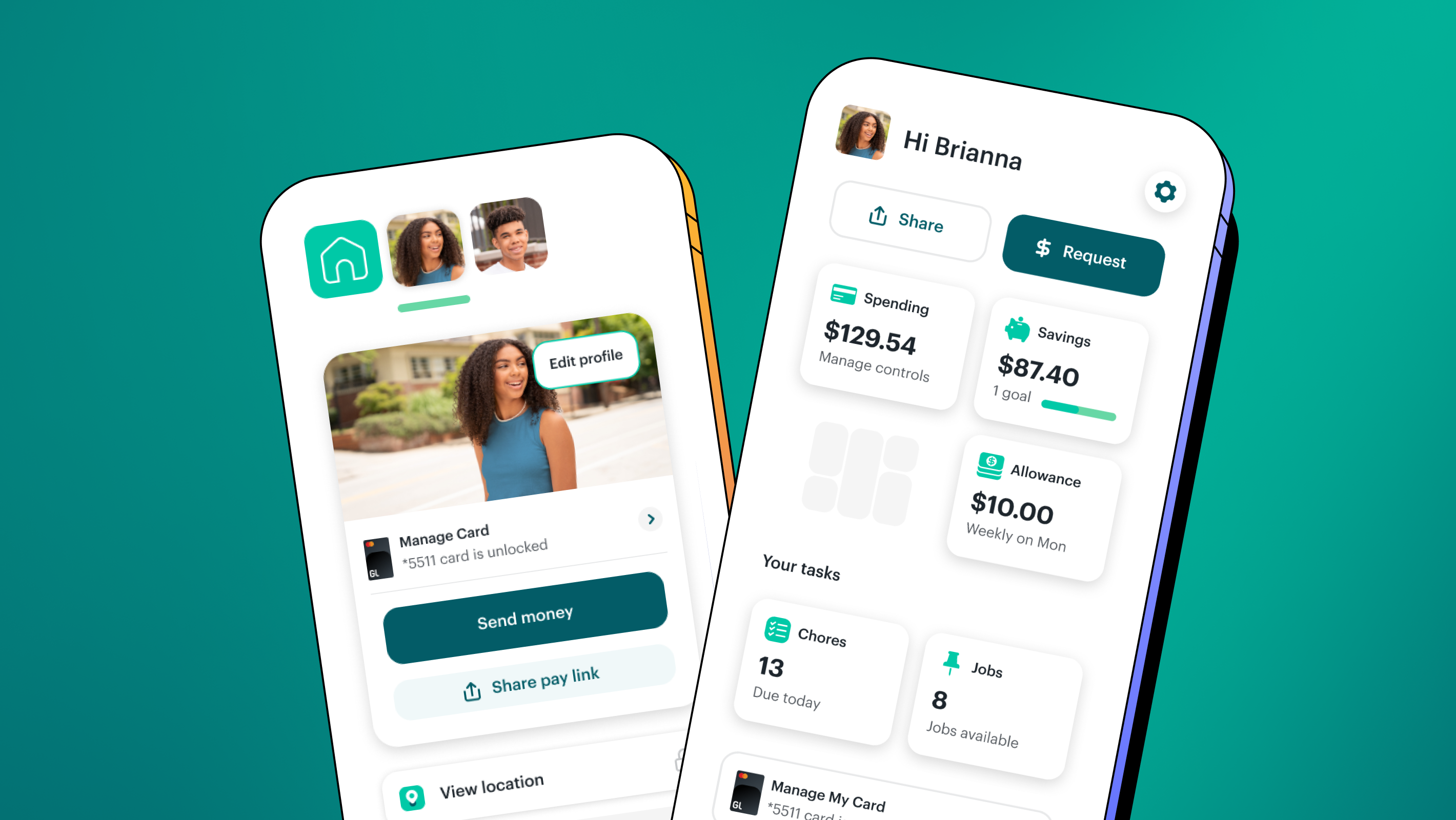 Debit Card and App for Kids and Teens